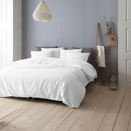 Bettw&auml;sche Cinderella "Morning", wei&szlig;, B/L: 200cm x 200cm, Flanell, B/L: 80cm x 80cm, 2 Stk., Flanell, Obermaterial: 100% Baumwolle, Bettw&auml;sche, Bettw&auml;sche, Cinderella