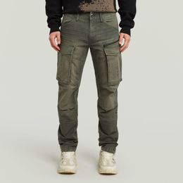 G-Star Raw G-STAR Herren Cargohose "Rovic Zip 3D Tapered Pant"vintage dust asfalt, Gr. 36, Web, Obermaterial: 98% Baumwolle, 2% Elasthan, Hosen, Tapered Fit