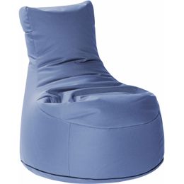 Sitzsack SITTING POINT "Sitzsessel Swing OUTSIDE", blau, Sitzs&auml;cke, Sitzsack, outdoorf&auml;hig