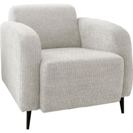 Cocktailsessel Home Affaire "Marone", wei&szlig;, B:85cm H:76cm T:90cm, 100% Polyester, Sessel, Cocktailsessel, auch als 2-Sitzer und 3-Sitzer erh&auml;ltlich