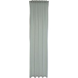 Gardine HOMING "Faria" Gr. 1, grau, B:140cm H:245cm, Obermaterial: 100% Polyester, Gardinen, Gardine, Fertigschal