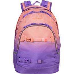 Schulrucksack McNeill "Milo", Jungen, Gr. B/H/T: 30cm x 43cm x 23cm, berry, Polyester, Rucksäcke Schulrucksack