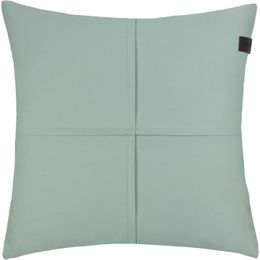 Schöner Wohnen Kollektion Dekokissen "Soft", grün (hellgrün, unifarben), B:38cm L:38cm, Baumwolle, Polyester, SCHÖNER WOHNEN-KOLLEKTION, Dekokissen_Sitzkissen_Kissenhüllen, 38x38 cm