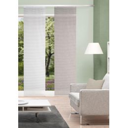 Schiebegardine Vision S "PIVE" Gr. 1, grau (taupe), B:60cm H:260cm, Polyester, Gardinen, Schiebevorhang digitalbedruckt PIVE