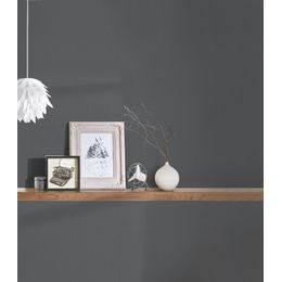 A.S. Cr&eacute;ation Vliestapete A.S. CR&Eacute;ATION "Trendwall", schwarz (metallic schwarz), B:0,53m L:10,05m, Vinyl, Vlies, Tapeten, Tapete Uni Tapeten Wohnzimmer Schlafzimmer K&uuml;che modern Design Design