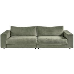 Big-Sofa Home Affaire "Enisa, bequeme, legere Polsterung B/T/H: 290/127/85 cm, Mega Sofa", gr&uuml;n (oliv), B:290cm H:85cm T:127cm, Cord (88% Polyester / 12% Polyacryl), Sofas, Big-Sofa, Zeitloses und stylisches Loungem&ouml;bel, in Fein- und Breitcord