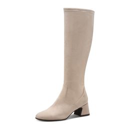 Tamaris Stiefel Damen Gr&ouml;&szlig;e 36 creme Winterschuhe