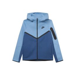 Nike Sportswear Zip-Up Hoodie 'TCH FLC' boy Blue size M