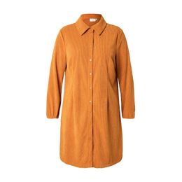 Only Carmakoma Kleid 'CARMAKINTA' Damen Gr&ouml;&szlig;e 50 cognac Winterkleid