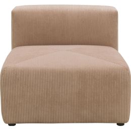 Sofaelement Home Affaire "Gerrid", rosa (rose), B:85cm H:69cm T:108cm, 100% Polyester, Polsterelemente, Cord-Bezug, Mittelelement, auch einzeln stellbar