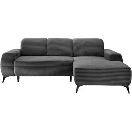Ecksofa Home Affaireanthrazit, 100% Polyester, Sofas, "Lioni"