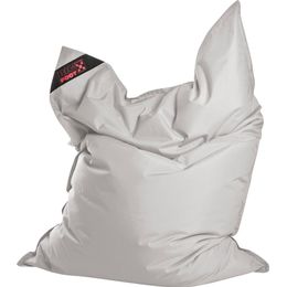 Sitzsack MAGMA HEIMTEX "BigFoot SCUBA", grau, B:170cm H:20cm, Bezug: 100% Polyester, Sitzs&auml;cke, Sitzsack