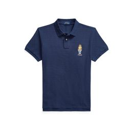 Polo Ralph Lauren Poloshirt Herren Gr&ouml;&szlig;e S navy / hellblau / cappuccino / gelb