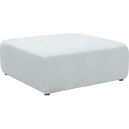 Polsterhocker Home Affaire "Utvik", blau (hellblau), B:98cm H:42cm T:98cm, 95% Polyester, 5% Nylon, Hocker, Polsterhocker, passend zur Polster-Serie UTVIK