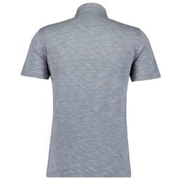 Poloshirt Ragman, Herren, Gr. 5XL, grau (grau, melange), 70% Baumwolle 30% Polyester, regular fit, ohne Ausschnitt, Shirts