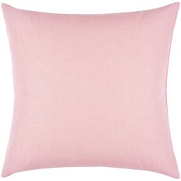 Dekokissen Pad "RISOTTO", pink (dusty pink), B:50cm L:50cm, Baumwolle, Dekokissen_Sitzkissen_Kissenh&uuml;llen, Made in Europe, Kissenh&uuml;lle ohne F&uuml;llung, 1 St&uuml;ck