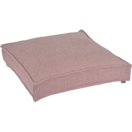 HOCK Bodenkissen H.O.C.K., B:60cm H:10cm L:60cmrosa, powder, unifarben, Obermaterial: 100% Polyester, Dekokissen_Sitzkissen_Kissenhüllen, "Jonny",