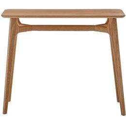 Konsole MCA furniture "BANTRY Konsole", beige (naturfarben), B:100cm H:80cm T:35cm, Massivholz, Sideboards, Telefontisch Konsolentisch