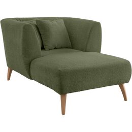Loveseat Home Affaire "Colori", gr&uuml;n (moosgr&uuml;n), B:108cm H:84cm T:155cm, 100% Polyester, Sessel