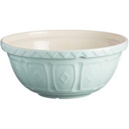 R&uuml;hrsch&uuml;ssel Mason Cash, blau, H:11cm &Oslash;:24cm, Steingut, Sch&uuml;sseln, R&uuml;hrsch&uuml;ssel, mit markantem Muster, auch als Obst- oder Salatsch&uuml;ssel