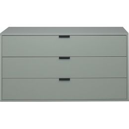 M&auml;usbacher Kommode M&Auml;USBACHER "Bonnie TOPSELLER", gr&uuml;n (pine gr&uuml;n matt), B:119cm H:67cm T:45cm, Holzwerkstoff, Sideboards, Kommode, Kommode mit 3 Schubk&auml;sten