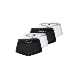 Pieces Boyshorts female Black, White size L