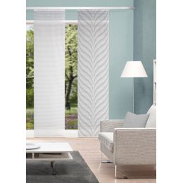 Schiebegardine Vision S "MURRAY" Gr. 1, grau, B:60cm H:260cm, Polyester, Gardinen, Schiebevorhang digitalbedruckt MURRAY