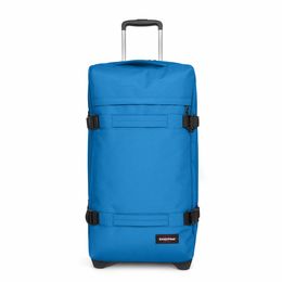 Weichgepäck-Trolley Eastpak "TRANSIT'R M", Kinder, Gr. B/H/T: 35,5cm x 67cm x 30cm 78 l, azur, Polyester, unifarben, Basic, Koffer