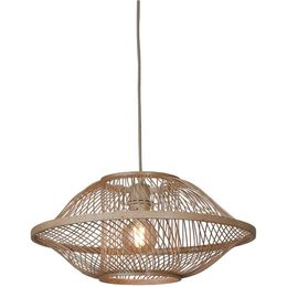 GOOD & MOJO H&auml;ngeleuchte "MAUI", beige (natur), 1, &Oslash; 50cm H: 23cm, Leuchten, H&auml;ngeleuchte