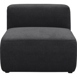 Sofaelement Home Affaire "Utvik", grau (anthrazit), B:85cm H:69cm T:108cm, 95% Polyester, 5% Nylon, Polsterelemente, als Modul oder separat verwendbar
