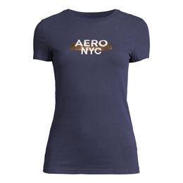 A&eacute;ropostale Shirt 'JUL' female Blue size M