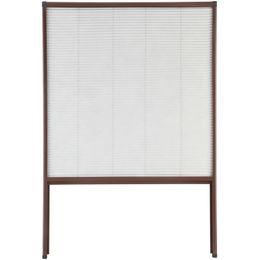 Dachfensterplissee Hecht INTERNATIONAL, gelb (dunkelbraun, wei&szlig;), B:110cm H:160cm, Obermaterial: 100% Polyester, Plissees, blickdichtes Plissee, BxH: 110x160 cm, k&uuml;rzbar