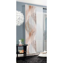 Schiebegardine Home Wohnideen "SCHIEBEVORHANG DEKOSTOFF DIGITALDRUCK 'TORRE'", rot, B:60cm H:245cm, Polyester, Gardinen, DIGITALDRUCK - INDIVIDUELL K&Uuml;RZBAR
