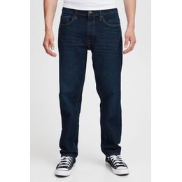 5-Pocket-Jeans Blend "BHGorm", Herren, Gr. 34, Länge 34, denim dunkelblau, Jeans, 80% Baumwolle, 19% Polyester, 1% Elasthan, unifarben, relaxed fit normal, Jeans 5-Pocket-Jeans, Lässige Loose Fit Jeans