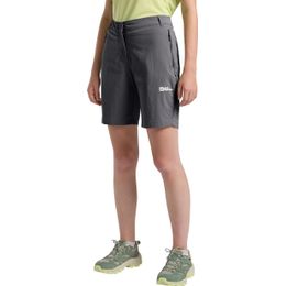 Shorts Jack Wolfskin "HIKEOUT SHORTS W", Damen, Gr. 46, Normalgrößen, schwarz, Oberstoff: 86% POLYAMID, 14% ELASTHAN; Futter 1:00% POLYESTER, Hosen Shorts