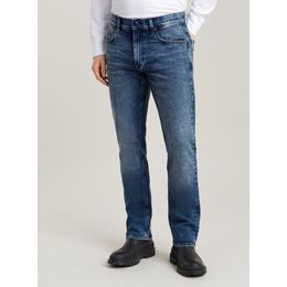 G-Star Raw 5-Pocket-Jeans G-STAR "Mosa Straight Jeans", Damen, Gr. 35, Länge 38, faded cascade, Obermaterial: 2% Elasthan, Jeans 5-Pocket-Jeans