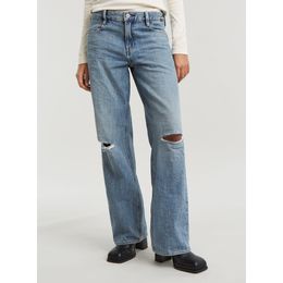 G-Star Raw 5-Pocket-Jeans G-STAR "Judee Low Waist Loose Jeans", Damen, Gr. 24, L&auml;nge 30, antique faded ripped fjord, Obermaterial: 100% Baumwolle, Jeans 5-Pocket-Jeans
