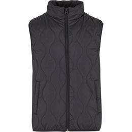 Steppweste Urban Classics "Urban Classics Mens Super Light Bubble Vest", Herren, Gr. L, schwarz, 100% Polyester, Westen Steppweste