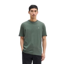 Marc O'Polo T-Shirt MARC O'POLO "aus reiner Bio-Baumwolle", Herren, Gr. M, gr&uuml;n (mangrove), Obermaterial: 100% Baumwolle, unifarben, Basic, skinny fit, Shirts T-Shirt