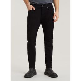 G-Star Raw Regular-fit-Jeans G-STAR "3301 Slim Jeans", Damen, Gr. 33, L&auml;nge 34, pitch schwarz, Obermaterial: 26% Baumwolle, 7% Elastomultiester, 1% Elasthan, Jeans