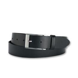 Bernd G&ouml;tz Lederg&uuml;rtel BERND G&Ouml;TZ "Lederg&uuml;rtel in Extral&auml;nge mit Designschlie&szlig;e", Damen, Gr. 11,5, schwarz, Rindsleder, G&uuml;rtel Lederg&uuml;rtel