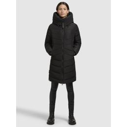 Khujo Damen Steppmantel "PLUZ"schwarz, Gr. S, unifarben, 100% Polyester, M&auml;ntel