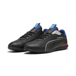 Sneaker Puma "BMW M Motorsport Neo Cat 3.0 Sneakers Erwachsene", Damen, Gr. 39, schwarz silber metallic, Obermaterial: Synthetik, Textil; Futter: Textil; Innensohle: Textil; Laufsohle: Gummi, Schuhe Sneaker