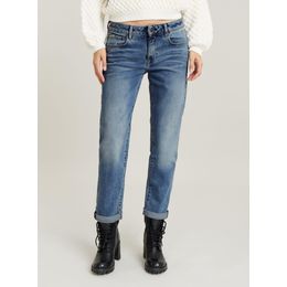 G-Star Raw 5-Pocket-Jeans G-STAR "Kate Boyfriend Jeans", Damen, Gr. 28, L&auml;nge 30, lt indigo aged, Obermaterial: 98% Baumwolle, 2% Elasthan, Jeans 5-Pocket-Jeans