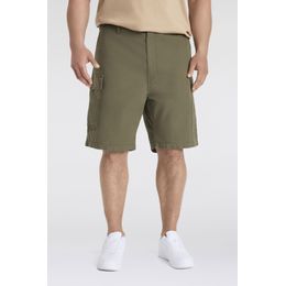 LEVI'S&reg; PLUS Cargoshorts LEVI'S PLUS, Herren, Gr. 46, N-Gr, gr&uuml;n (olive night), Web, Obermaterial: 100% Baumwolle, bequem knielang, Hosen, Sommerhose