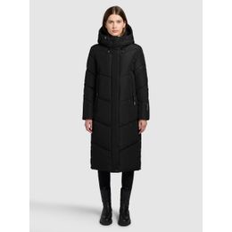 Khujo Damen Steppmantel "SONJE6"schwarz, Gr. L, unifarben, 100% Polyester, M&auml;ntel