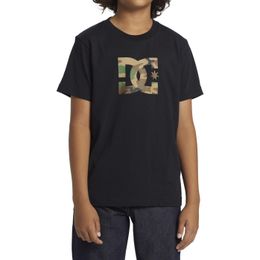 T-Shirt DC Shoes "DC Star", Jungen, Gr. 10(140-148cm), schwarz, 75% Baumwolle, 25% Baumwolle, Shirts T-Shirt