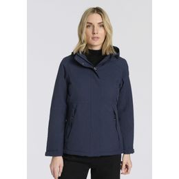 Outdoorjacke Killtec "KOW 37 WMN JCKT", Damen, Gr. 36, blau (nachtblau), Obermaterial: 100% Polyester. Futter: 100% Polyester. Wattierung: 100% Polyester, Jacken Outdoorjacke, w&auml;rmend & winddicht & wasserabweisend, &Uuml;bergangsjacke