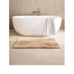 Badematte Grund Gr. 2, beige, rechteckig (60cm x 100cm ), 1 Stk., Badematten, Badematte