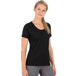 T-Shirt TRIGEMA "TRIGEMA T-Shirt aus Biobaumwolle", Damen, Gr. M, schwarz (schwarz, c2c), 100% Baumwolle (Bio-Baumwolle kbA), Basic, Shirts T-Shirt